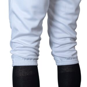 Rawlings Mens Knee High Baseball-pants, White, Medium US