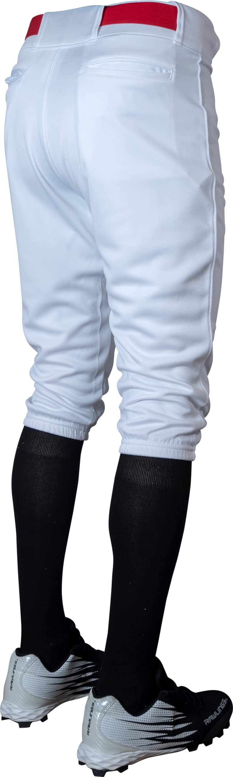 Rawlings Mens Knee High Baseball-pants, White, Medium US