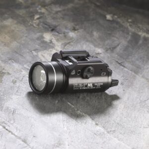 Streamlight 69260 TLR-1 HL 1000-Lumen Weapon Light with Rail Locating Keys and Lithium Batteries, Box, Black