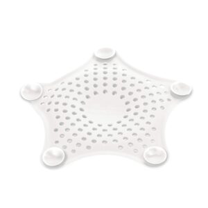 Umbra Starfish Drain Cover/Hair Catcher, White