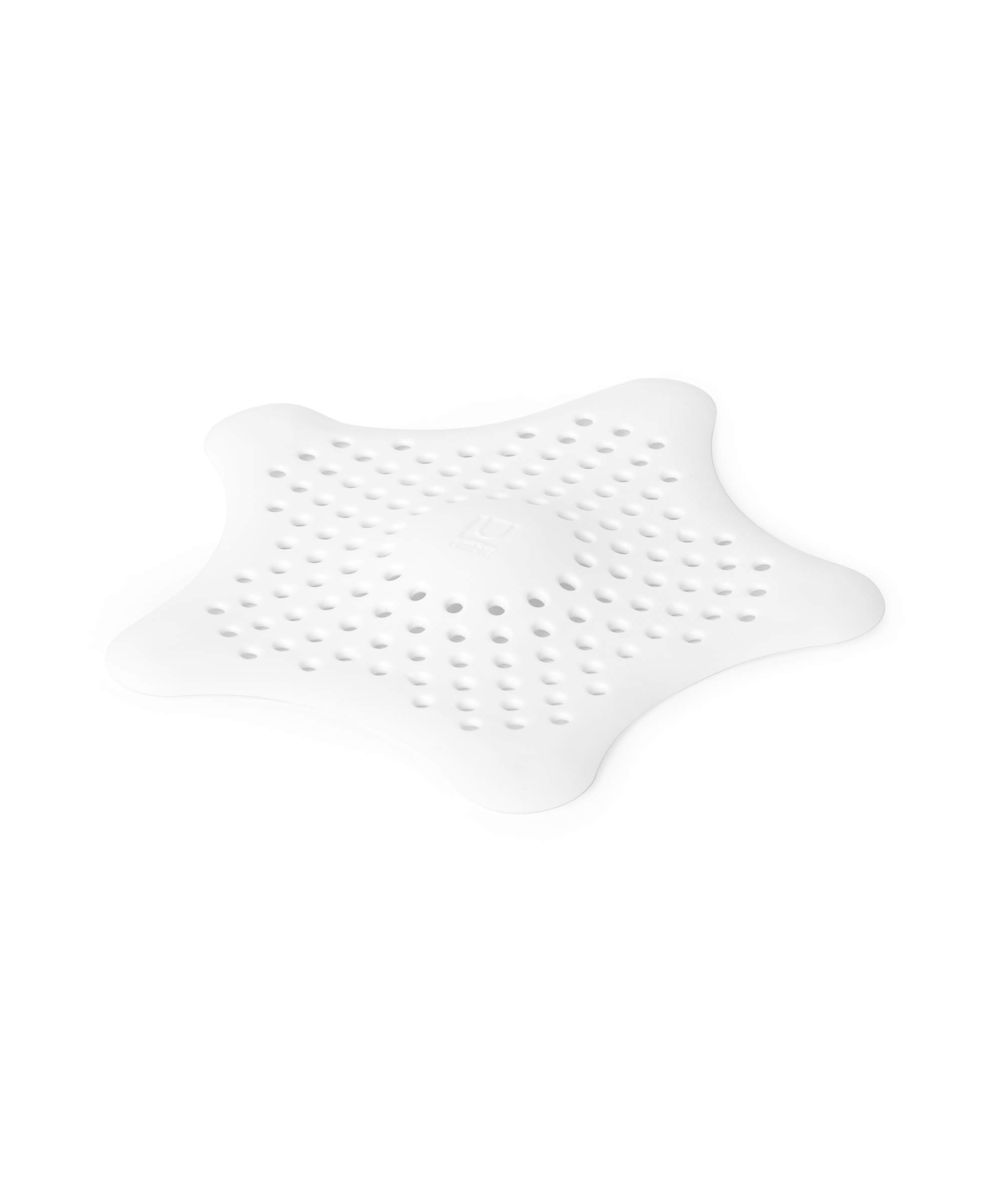 Umbra Starfish Drain Cover/Hair Catcher, White