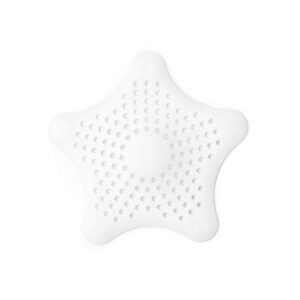 Umbra Starfish Drain Cover/Hair Catcher, White