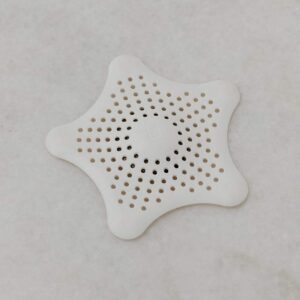 Umbra Starfish Drain Cover/Hair Catcher, White