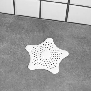 Umbra Starfish Drain Cover/Hair Catcher, White