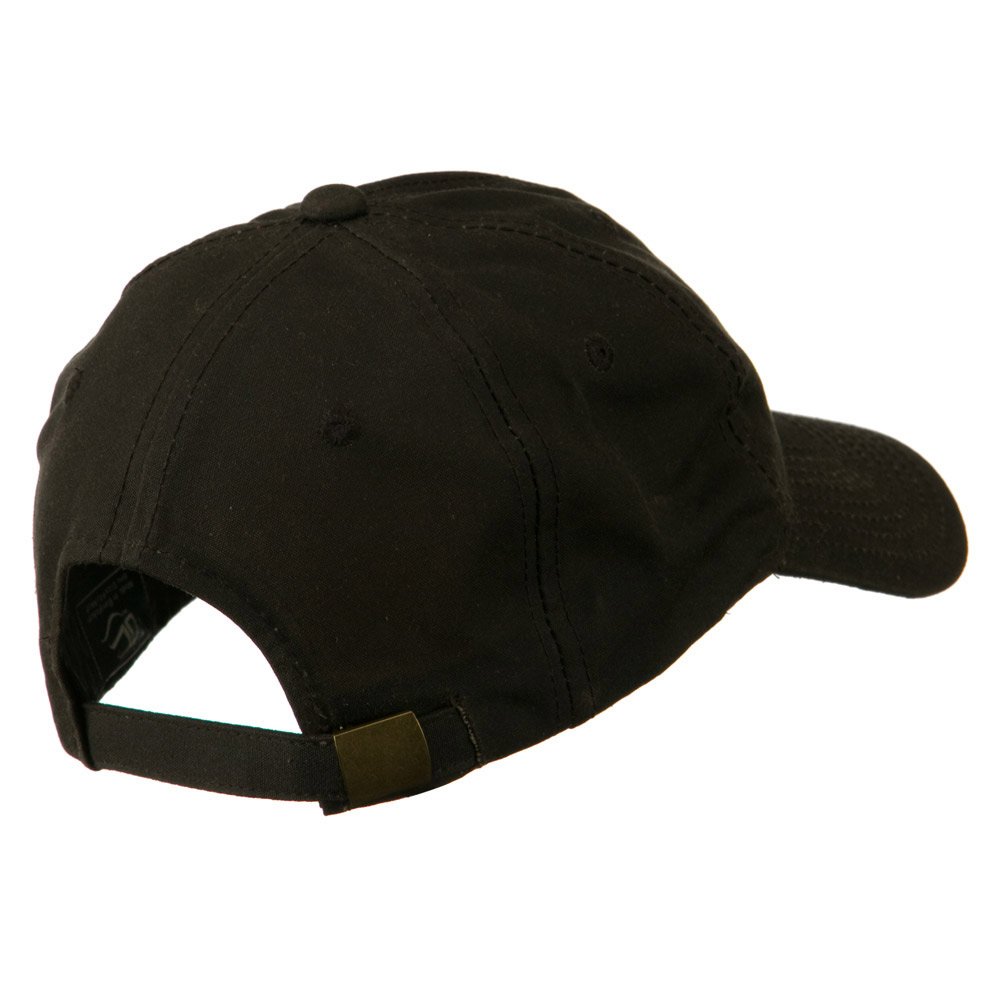 Outdoor Waxed Cotton Canvas Cap - Brown OSFM