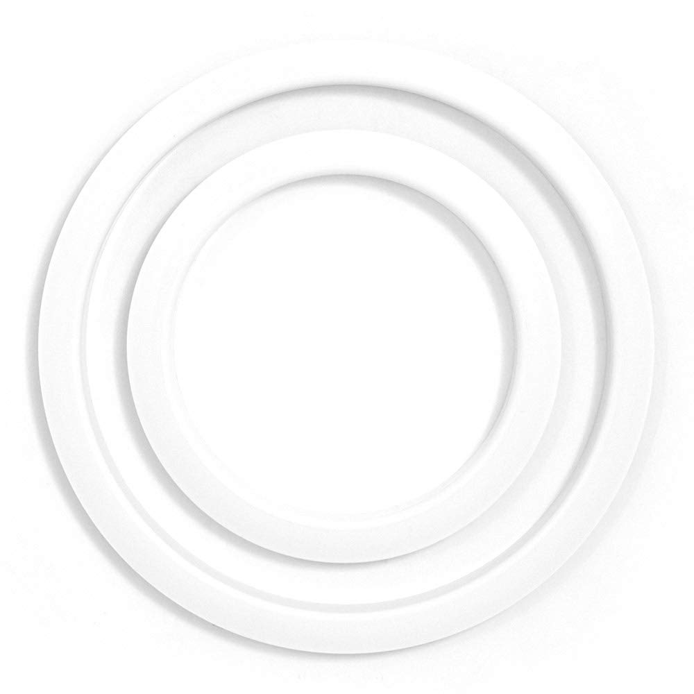 Gibraltar SC-GPHP-4W Port Hole Protector 4-Inch - White Finish