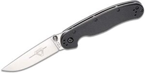 ontario knife company rat ii sp-black folding knife, 7inches