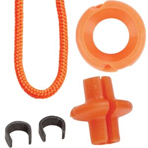 pine ridge archery hunter's combo pack, orange, 1/4-inch