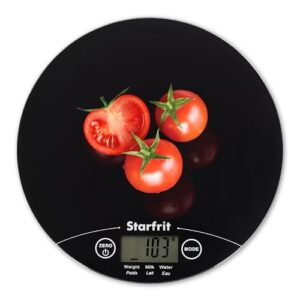 starfrit coun electronic kitchen scale, one size, black