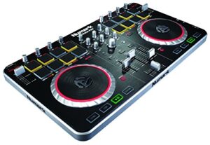 numark mixtrack pro ii usb dj controller with integrated audio interface and trigger pads