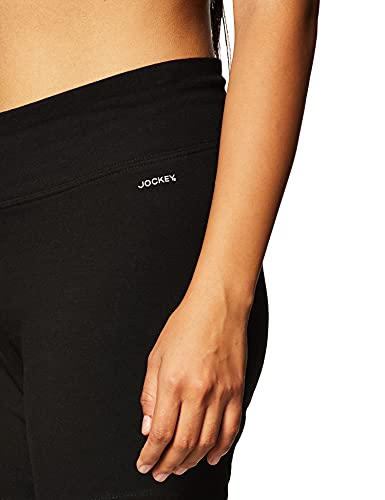 Jockey Women's Activewear Bike Short, Black, L