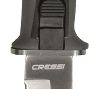 CRESSI Diving Knife with Leg Attachment Sheat - Vigo: Designed in Italy