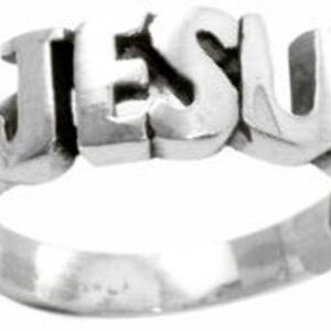 Ring-Jesus-Style 484-(Sterling Silver)-Size 9