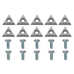 bosch bos433796 carbide insert, 10 pack (carbide inserts - 10 pack)