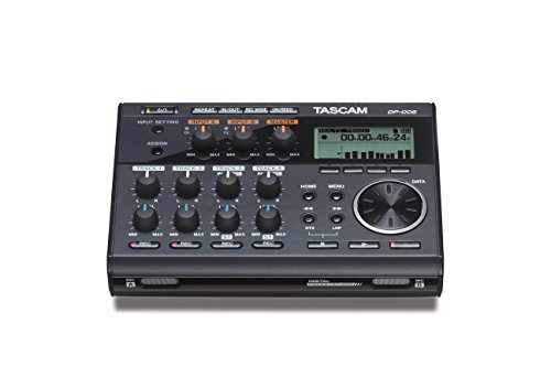 Tascam DP-006 Digital Pocketstudio 6-Track Portable Multi-Track Recorder