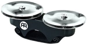 meinl percussion fjs1s-bk steel finger jingles