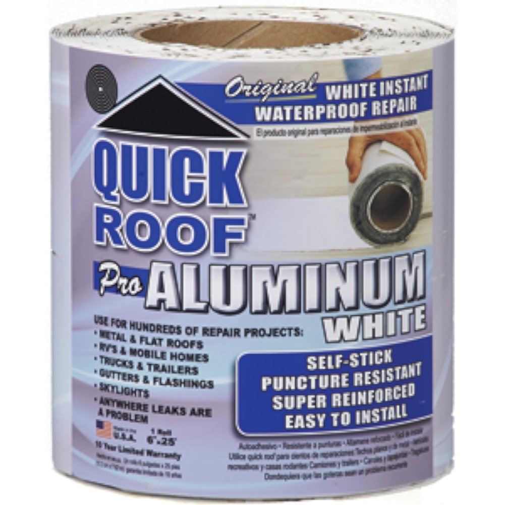 Cofair UBE625 Quick Roof Extreme White 6" x 25'