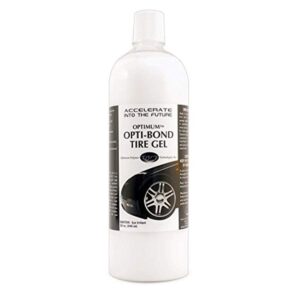 optimum opti-bond tire gel – 32 oz., long lasting tire dressing; water based tire gel spray; vinyl, plastic, tire and trim dressing; great for tire shine, vinyl trim care, and dashboard protection