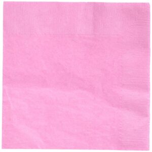 new pink 2-ply dinner napkins | pack of 20 | party supply