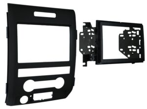 metra 95-5820b double din installation kit for 2011 ford f-150,black