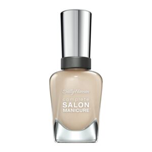 sally hansen complete salon manicure nail polish, almost almond, 0.5 fluid ounce