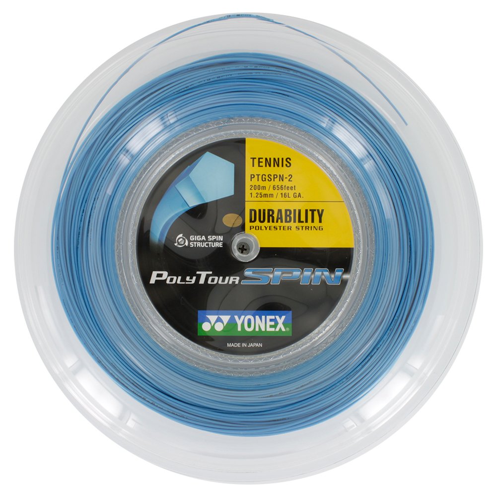 Poly Tour Spin 125/16L Tennis String Reel Blue