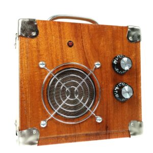 Beautiful 2.5-watt Solid Wood Cigar Box Guitar Amplifier (#5)