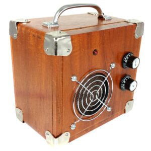 Beautiful 2.5-watt Solid Wood Cigar Box Guitar Amplifier (#5)