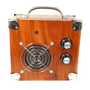 Beautiful 2.5-watt Solid Wood Cigar Box Guitar Amplifier (#5)