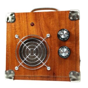 Beautiful 2.5-watt Solid Wood Cigar Box Guitar Amplifier (#5)