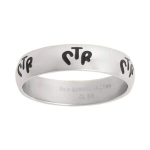 j66 - ctr ring stainless steel "repeat curve" (4.5)