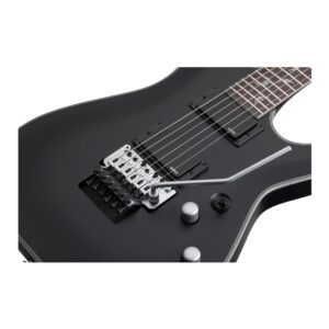 Schecter Damien Platinum 6 with Floyd Rose - Satin Black