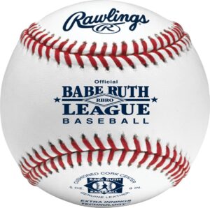 rawlings | babe ruth league baseballs | tournament grade | rbro | youth/14u | 12 count