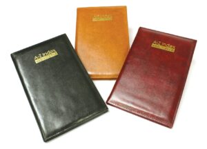 atlonatallon super slim executive padded address book