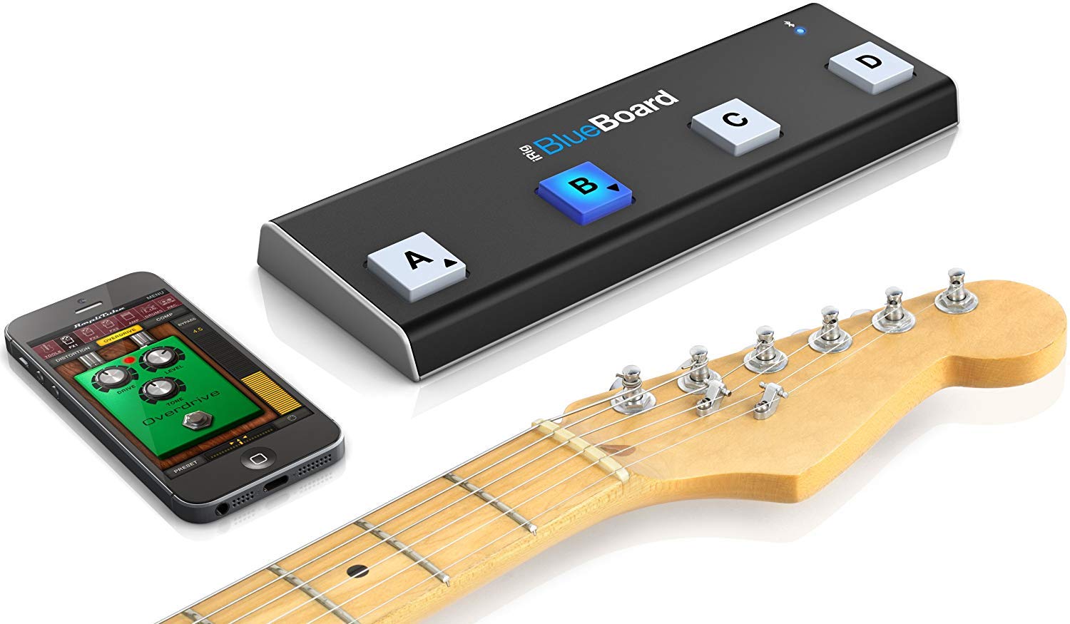 IK Multimedia iRig Blueboard Wireless Floor Controller for iOS and Mac