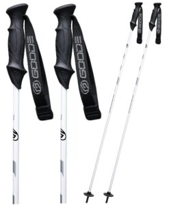 goode g-max pole with patented composite fiber shaft, white/silver, 48-inch/120cm