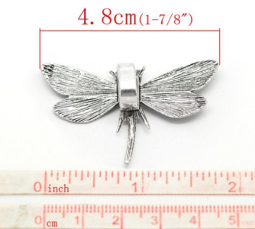 Sexy Sparkles Dragonfly Charm Pendant for Necklace