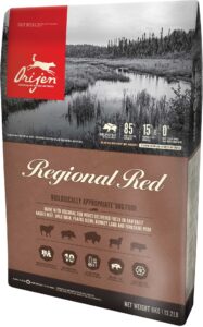 orijen regional red - 25 lb