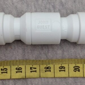 John Guest 3/8" One Way Check Valve RO Reverse Osmosis Water Filter NSF Certified