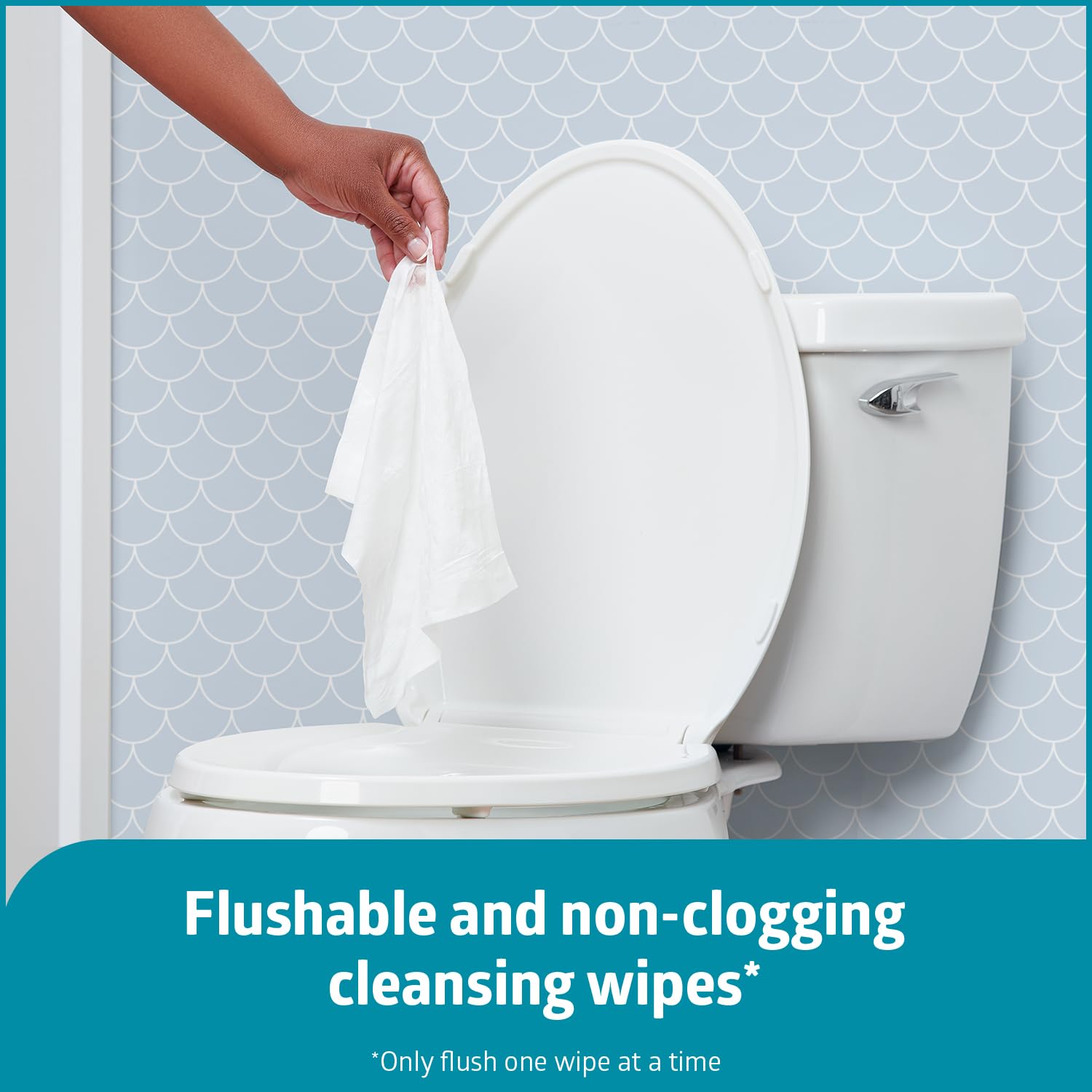 Medline ReadyFlush Jr. Flushable Wipes (Pack of 960)