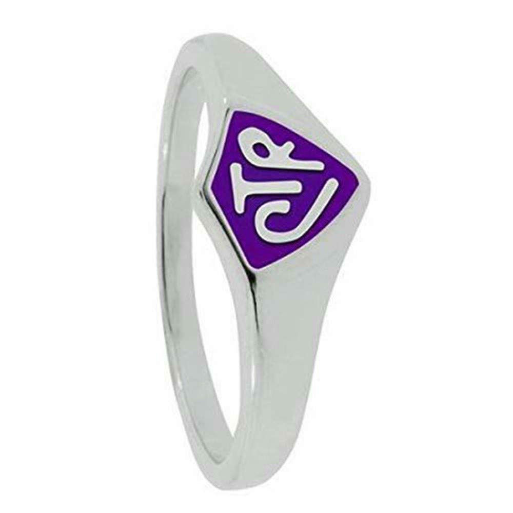 Q001Pr - CTR RING "Purple" (6)