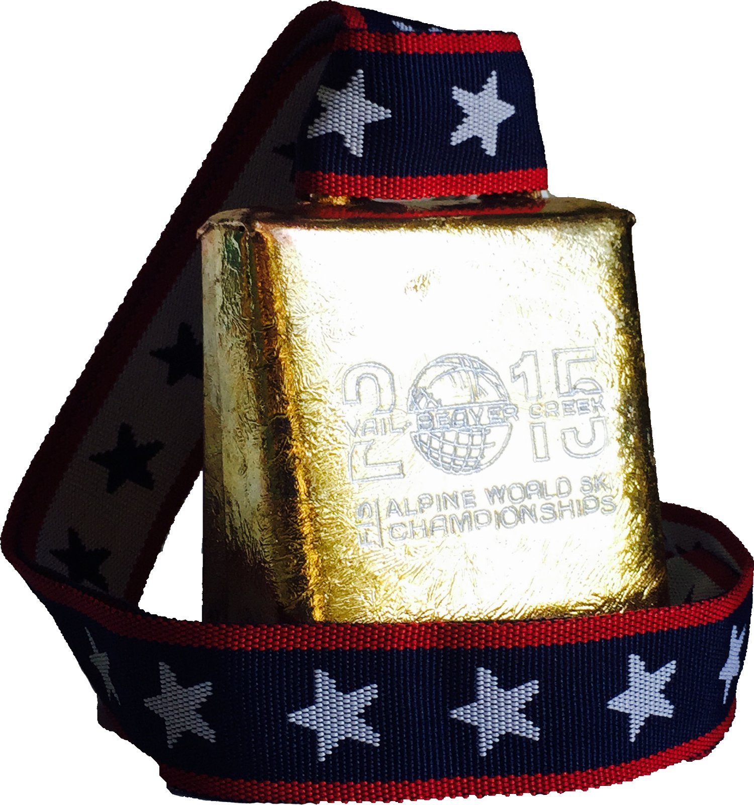 Cowbell: 2015 Alpine World Ski Championships Vail Beaver Creek Cheering Bell