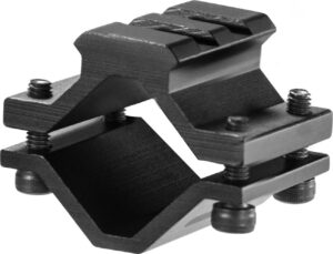 barska aw12006 2 sections single barrel mount with single rail