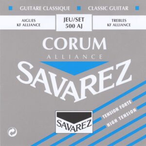 savarez corum alliance 500aj high tension classical guitar strings