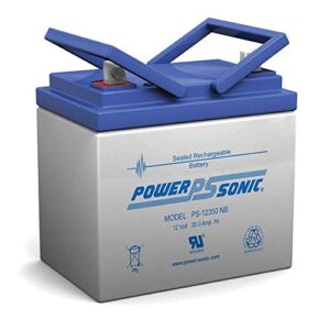 power sonic 12v 35ah u1 agm solar battery also replaces 33ah, 34ah, 36ah