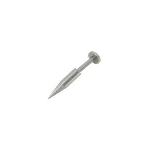 14g surgical steel 18mm long spike labret stud monroe lip ring 3/8 inch 10mm barbell flat back stud medusa piercing jewelry