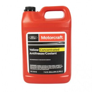 ford genuine ford fluid vc-13-g yellow concentrated antifreeze/coolant - 1 gallon