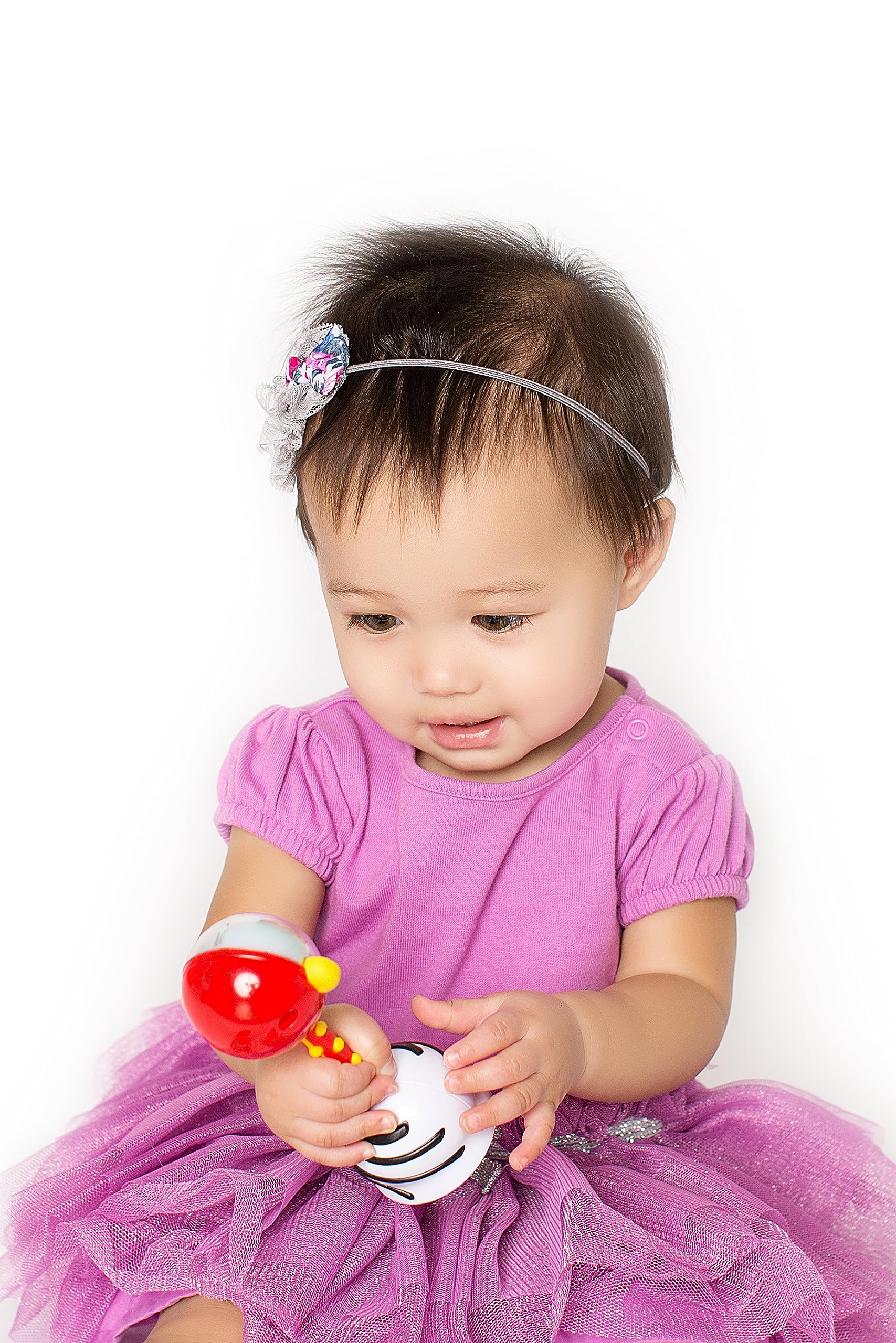 SmartNoggin NogginStik Developmental Light-Up Rattle for Infants up to 12 months