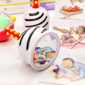 SmartNoggin NogginStik Developmental Light-Up Rattle for Infants up to 12 months