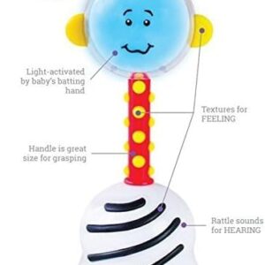 SmartNoggin NogginStik Developmental Light-Up Rattle for Infants up to 12 months